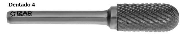 Fresa rotativa radial metal duro con corte superior IZAR | Ferretea